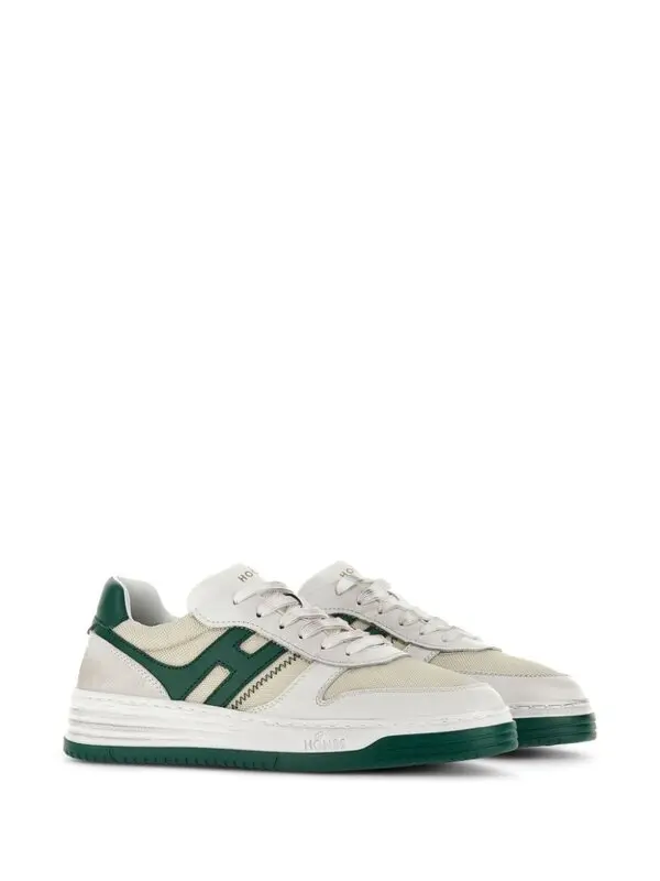 Hogan H630 Logo-patch Sneakers - White