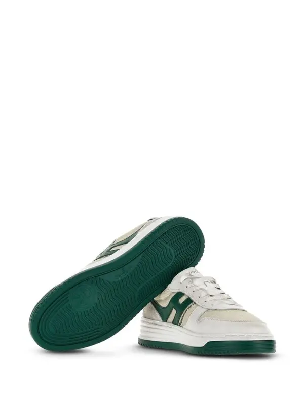 Hogan H630 Logo-patch Sneakers - White