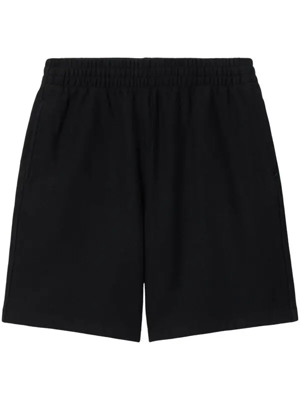 Burberry Logo-appliqué Cotton Shorts