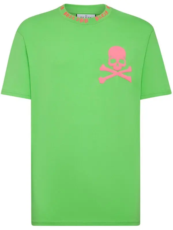 Philipp Plein Skull&bones-print Cotton T-shirt