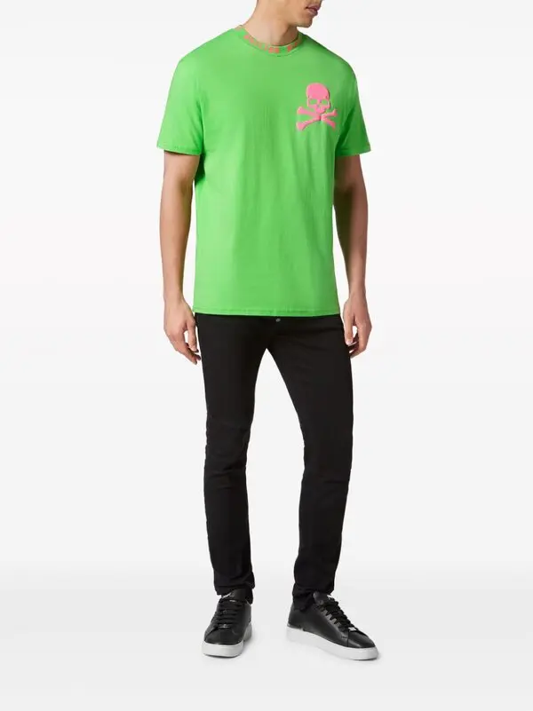 Philipp Plein Skull&bones-print Cotton T-shirt