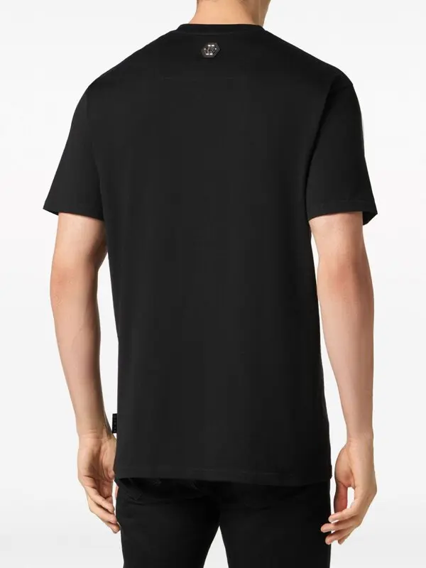 Philipp Plein Crystal-embellished Cotton T-shirt