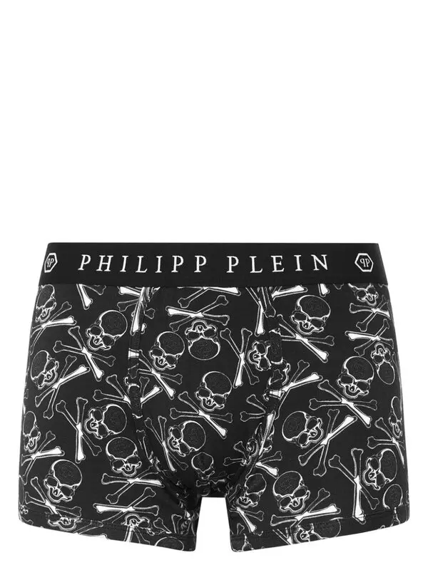 Philipp Plein Skull-print Boxers - Black