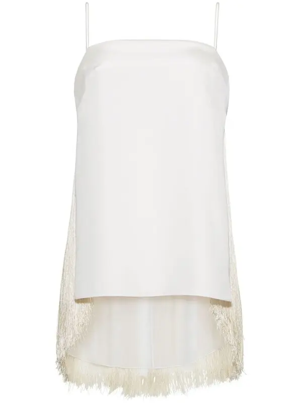 Adam Lippes Fringed Cami Top