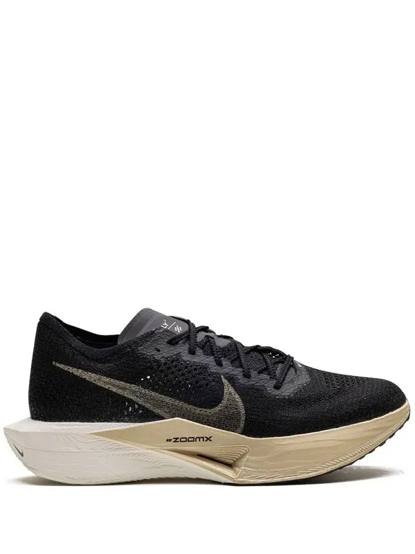 Nike Zoomx Vaporfly 3 /metallic Gold Grain Sneakers - Black