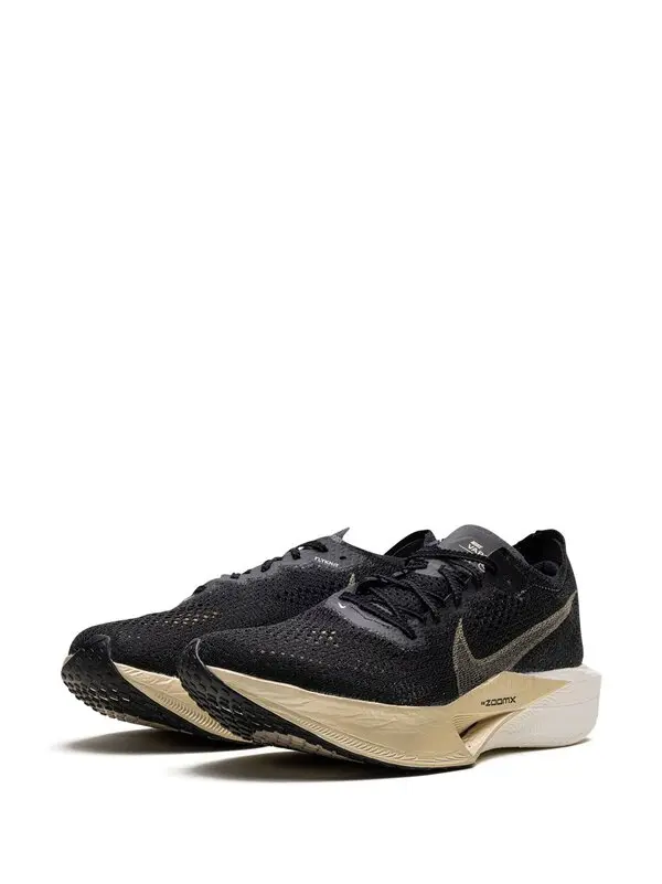 Nike Zoomx Vaporfly 3 /metallic Gold Grain Sneakers - Black