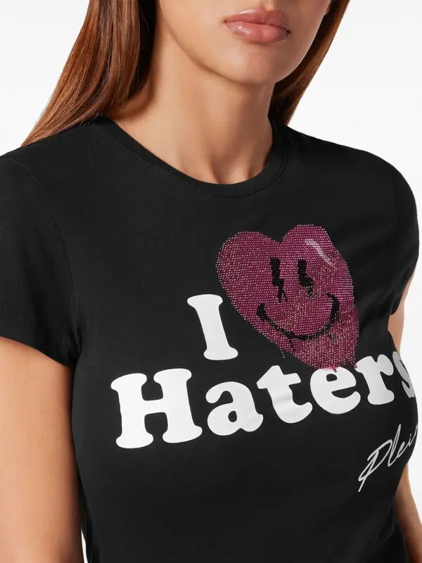 Philipp Plein Pure Crystals-embellished T-shirt - Black