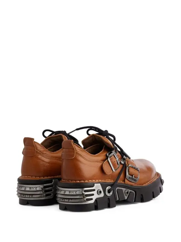 Rabanne X New Rock Leather Shoes