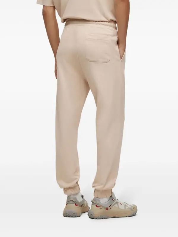 Hugo Boss Logo-embossed Track Pants - Neutrals