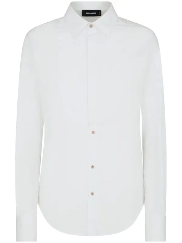Dsquared2 Spread-collar Cotton Shirt