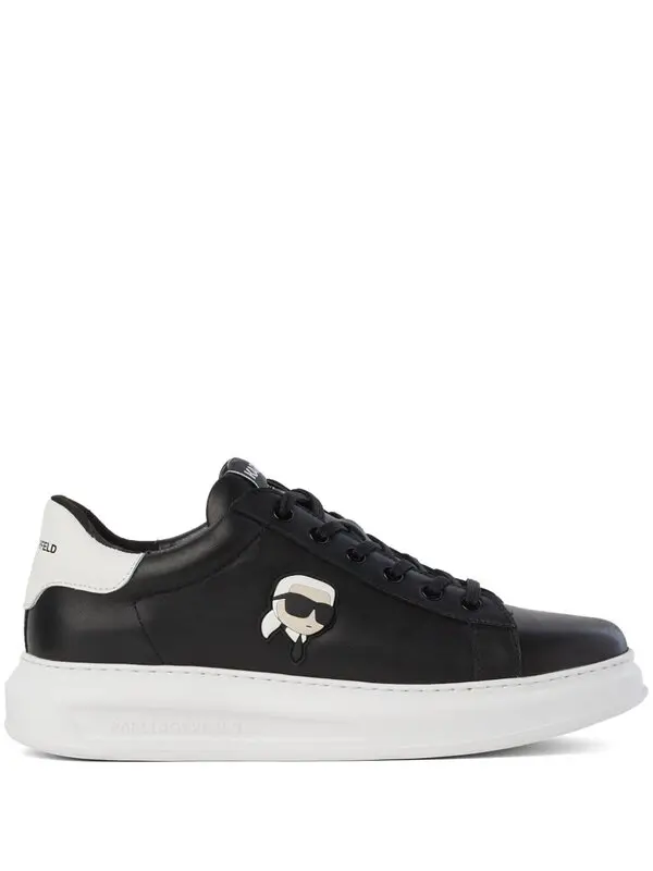 Karl Lagerfeld Ikon Nft Kapri Leather Sneakers