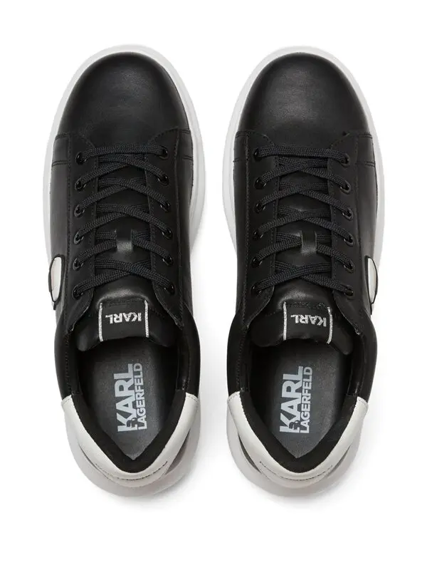 Karl Lagerfeld Ikon Nft Kapri Leather Sneakers