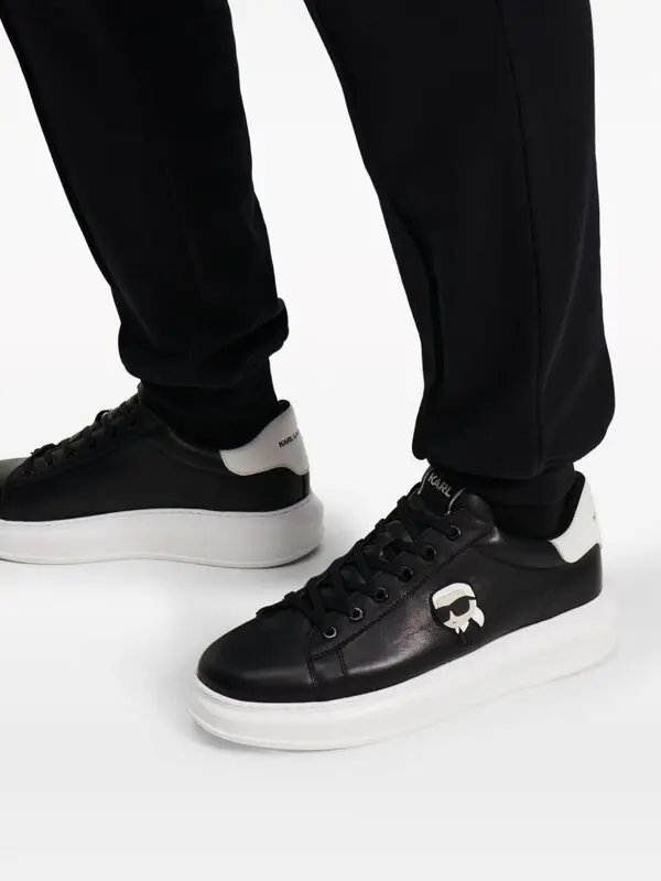 Karl Lagerfeld Ikon Nft Kapri Leather Sneakers