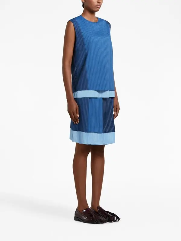 Marni Sleeveless Pinstripe Blouse