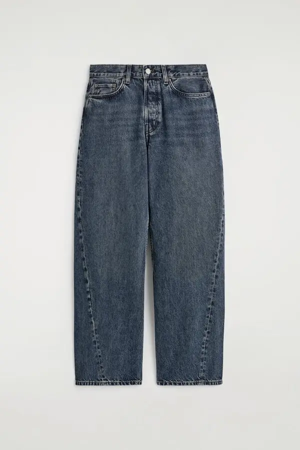 Cos Facade Straight-leg Jeans - Blue