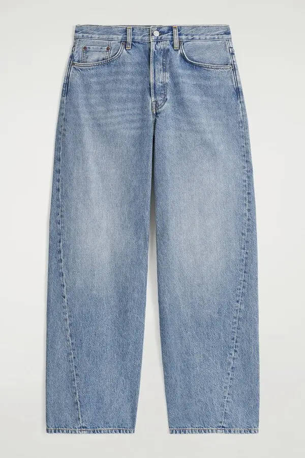 Cos Facade Straight-leg Jeans - Blue