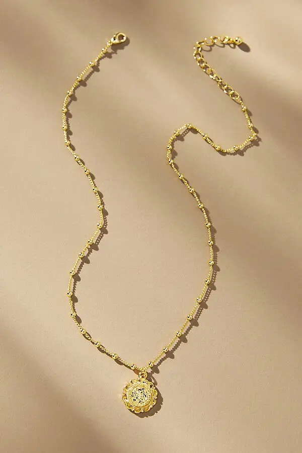UNCOMMON JAMES Atocha Pendant Necklace - Gold