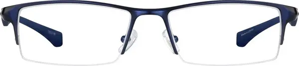 Zenni Rectangle Half-rim Eyeglasses