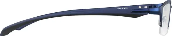Zenni Rectangle Half-rim Eyeglasses