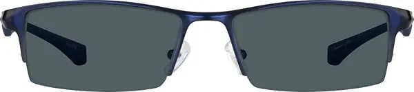 Zenni Rectangle Half-rim Eyeglasses