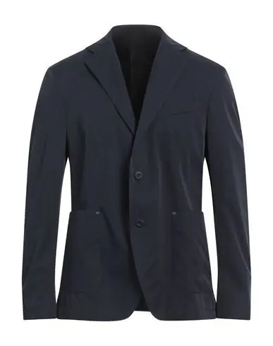 MANUEL RITZ Blazer Single-breasted Jacket - Blue