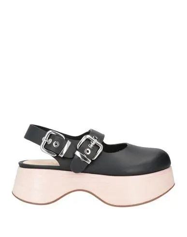 Agl Leather Slingback Pumps