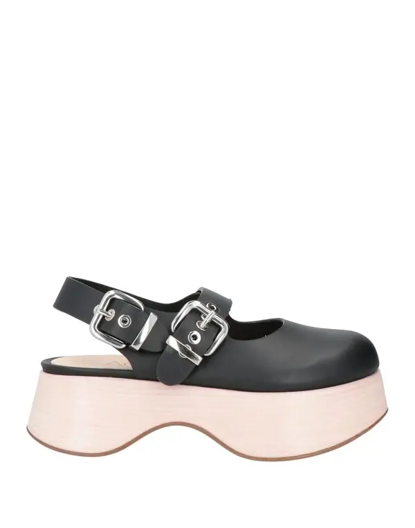 Agl Leather Slingback Pumps