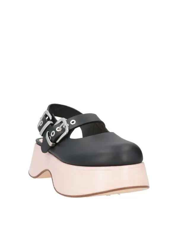 Agl Leather Slingback Pumps