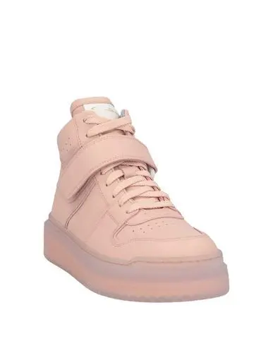 Santoni Leather High-top Sneakers