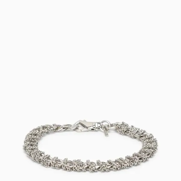 Emanuele Bicocchi Sterling Silver Chain Bracelet - Metal