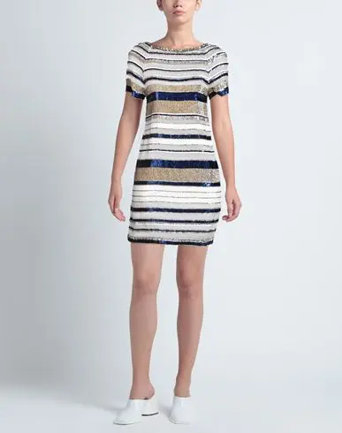 Elisabetta Franchi Mini Dress With Sequins