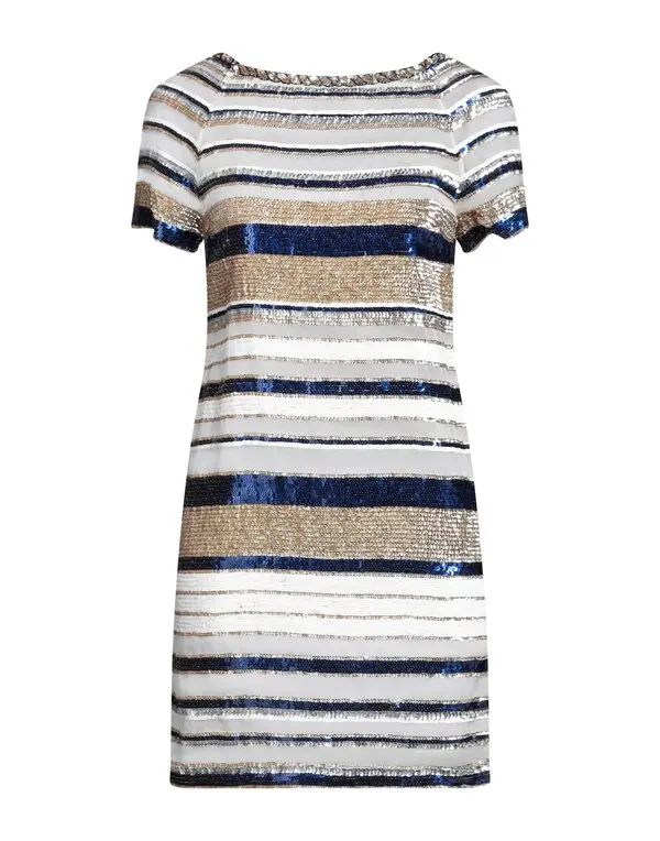Elisabetta Franchi Mini Dress With Sequins