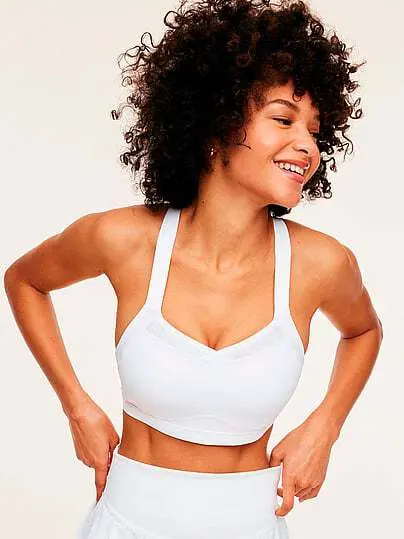 Victoria's Secret Adore Me Brylee High Support Sports Bra - White,ivory
