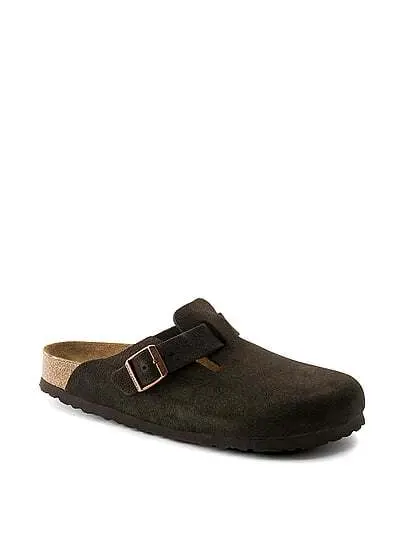 Pink Birkenstock Boston Clogs - Brown