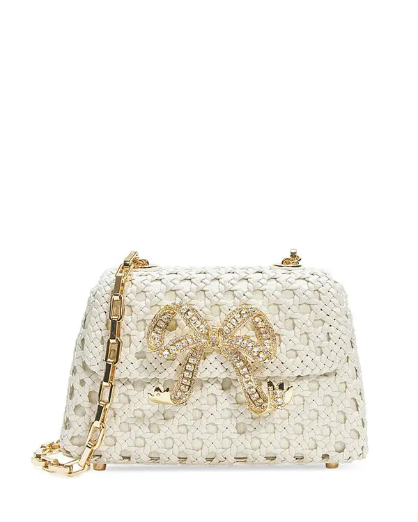 SELF-PORTRAIT Woven Leather Bag
