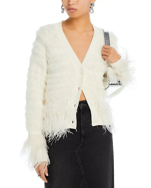 Cinq À Sept Vida Feather Cardigan