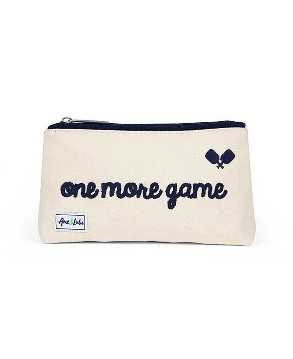 AME & LULU Tennis Cosmetic Case - One More Game