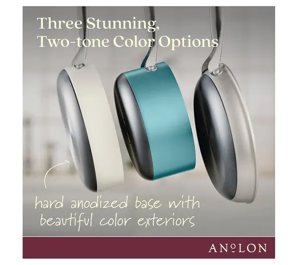 ANOLON Achieve Nonstick 4-quart Covered Saucepo