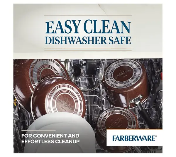 FARBERWARE Easy Clean Pro 14pc Ceramic Cookware Set