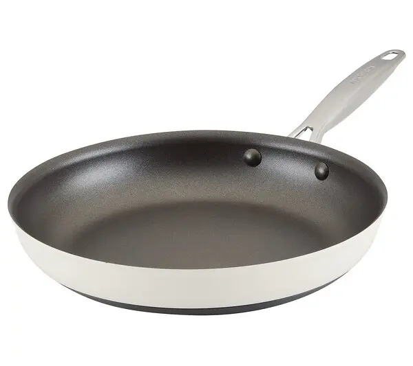 ANOLON Achieve Hard Anodized Nonstick Fry Pan 1 -inch - One-color
