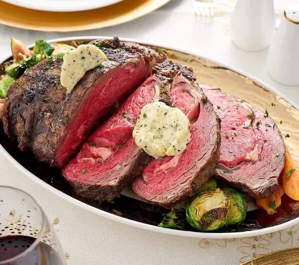 RASTELLI'S 4-lb Reserve Black Angus Prime Rib Roast W/ Butter - One-color