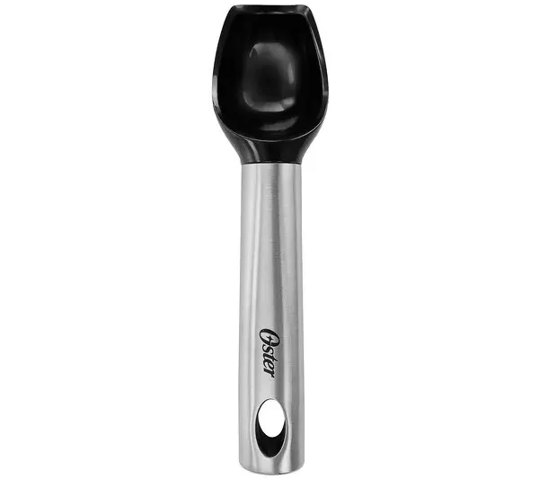 OSTER Baldwyn Stainless Steel And Plastic Ice C Ream Scoop - Silver
