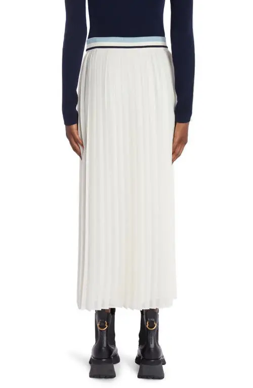 Moncler Pleated Midi Skirt