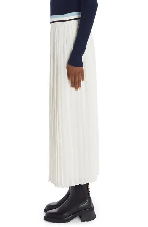 Moncler Pleated Midi Skirt