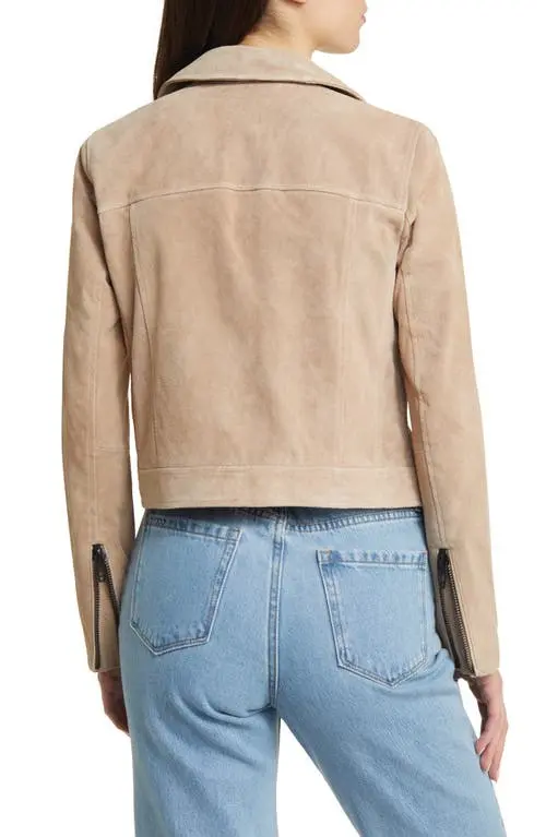 Blanknyc Suede Moto Jacket