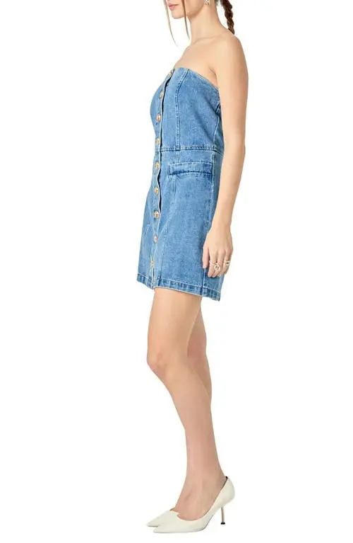 English Factory Denim Mini Tube Dress