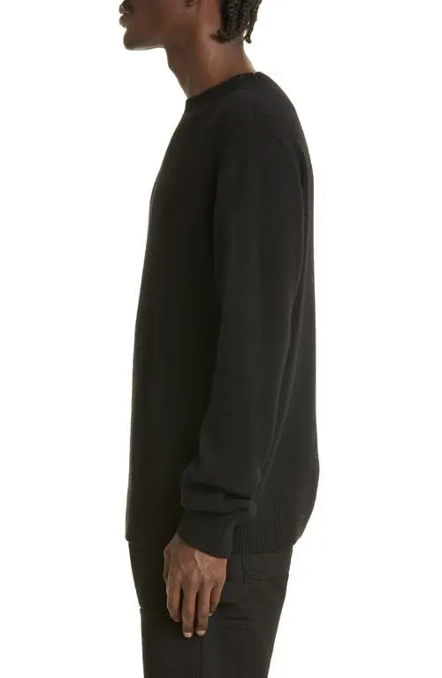 THE ELDER STATESMAN Simple Cashmere Sweater - Black