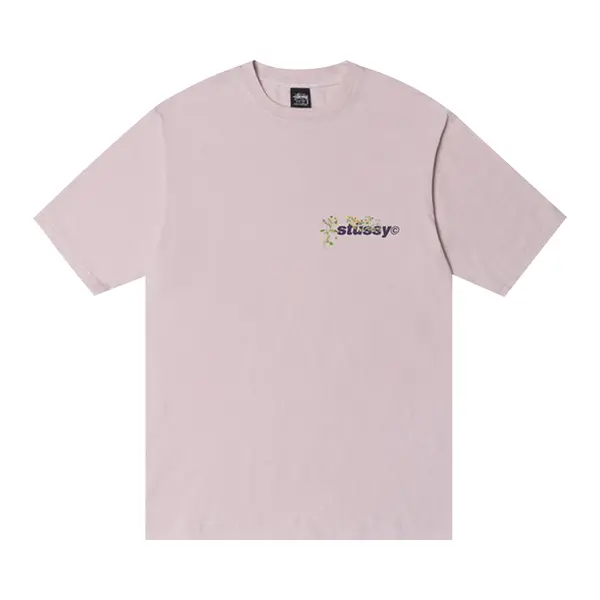 StÜssy Bokay Pigment Dyed Tee 'blush - Pink