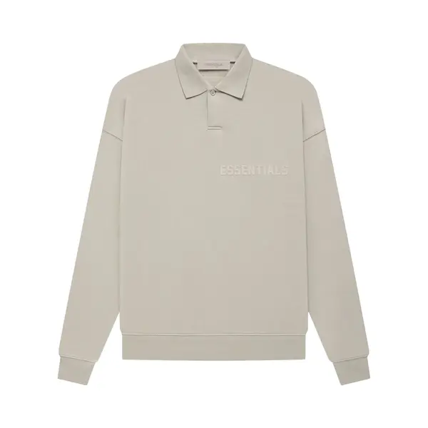 Fear Of God Long-sleeve Polo - Grey