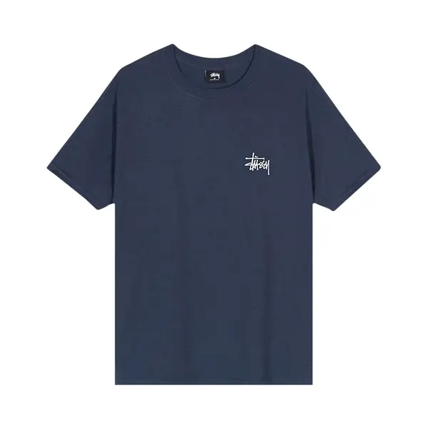 StÜssy Basic Tee 'navy - Blue